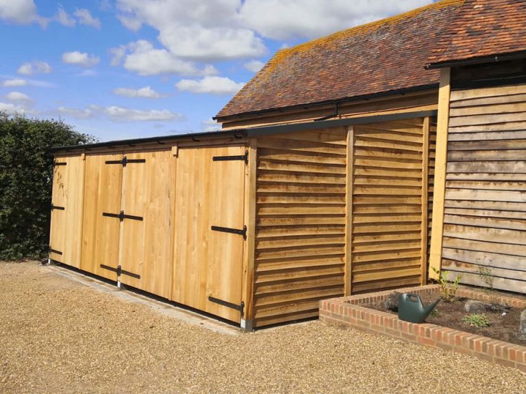 Wood Clad Garage Doors